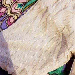 Tops | Cream And Gold Blouse | Poshmark